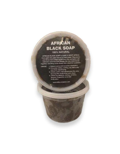 African Black Soap Chunks Tub – CC360 Culture Connection 360